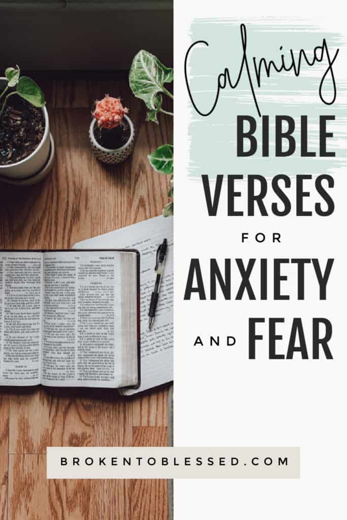 Be Anxious for Nothing: Calming Bible Verses for Anxiety and Fear